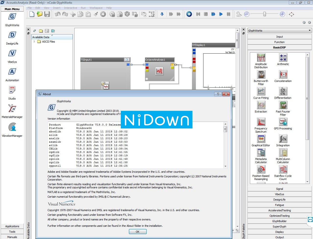 HBM nCode 2019.0 破解版下载 疲劳和耐久性软件 - Nidown