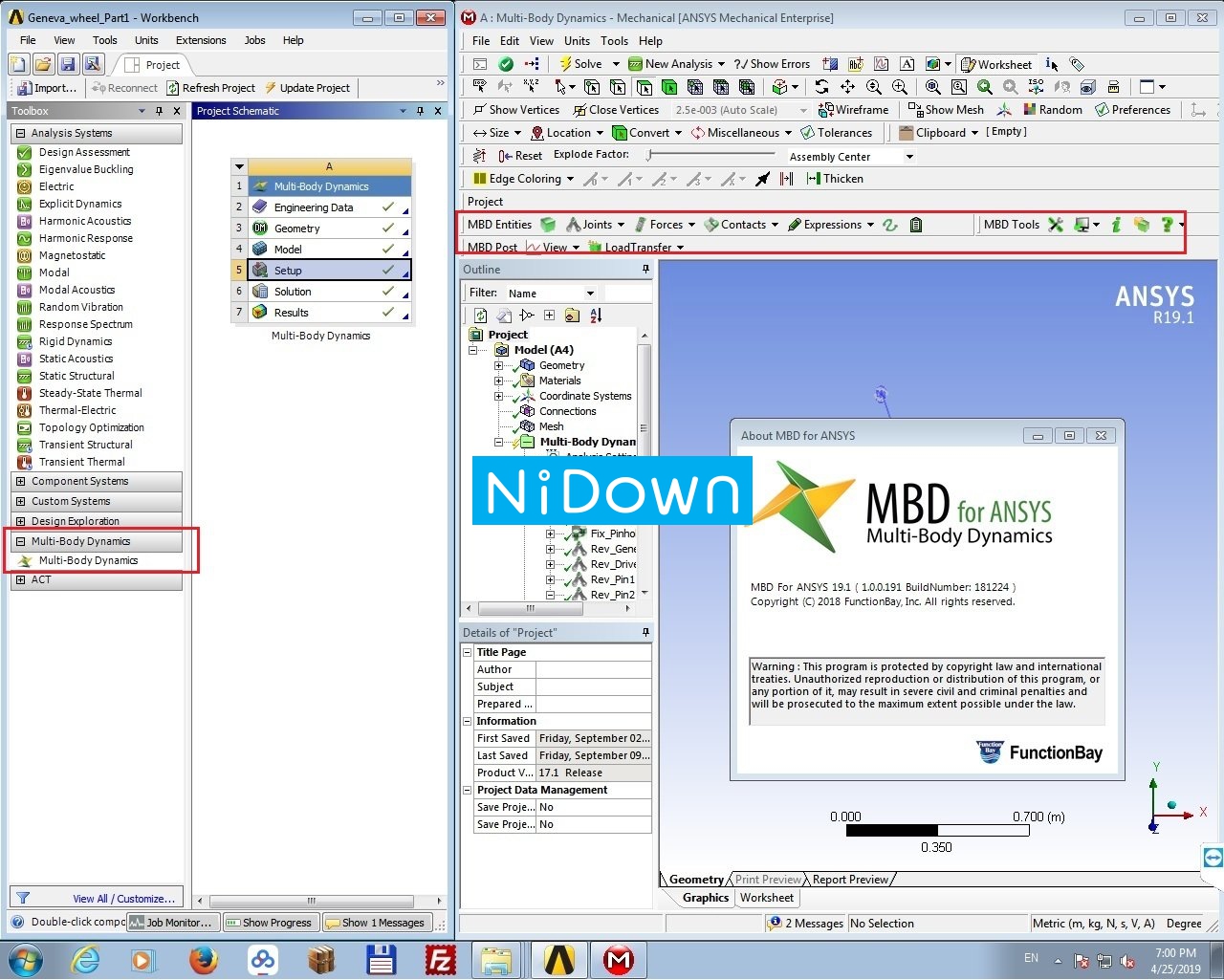 FunctionBay Multi-Body Dynamics for ANSYS Win64 破解版下载 crack - Nidown