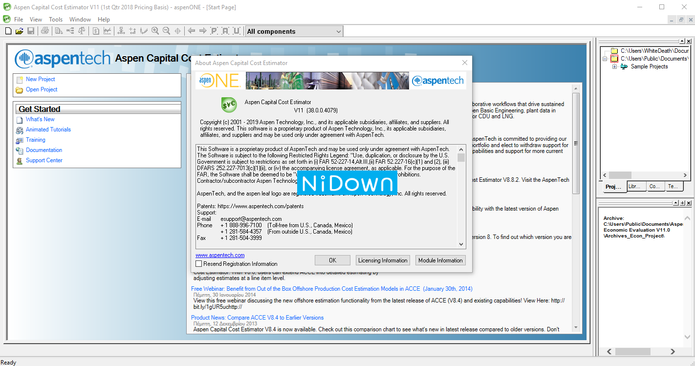 AspenTech aspenONE Engineering Suite 11.0 破解版下载 crack - Nidown