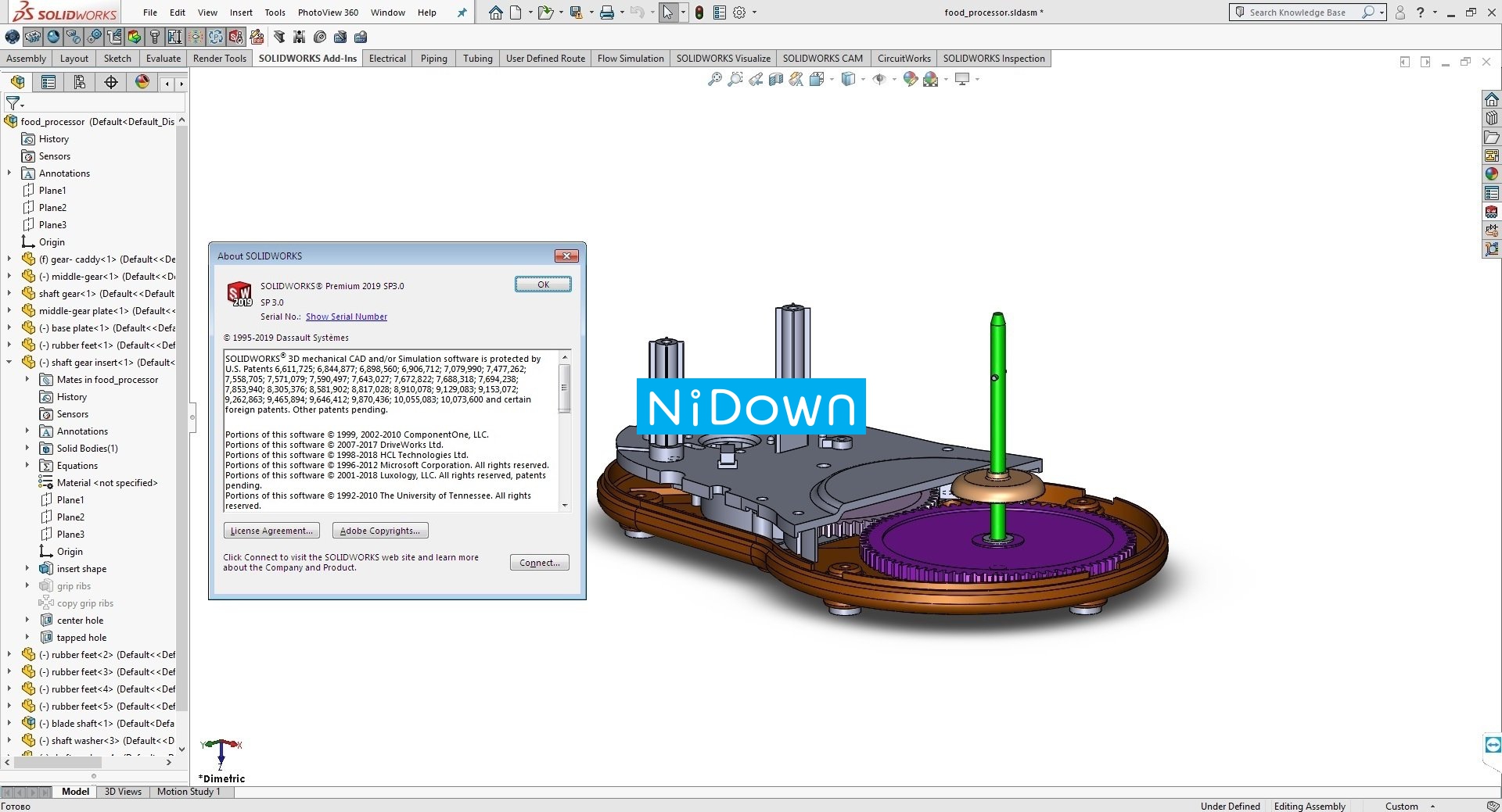 SolidWorks 2019 SP5.0 Win x64 多语言破解版下载 crack - Nidown