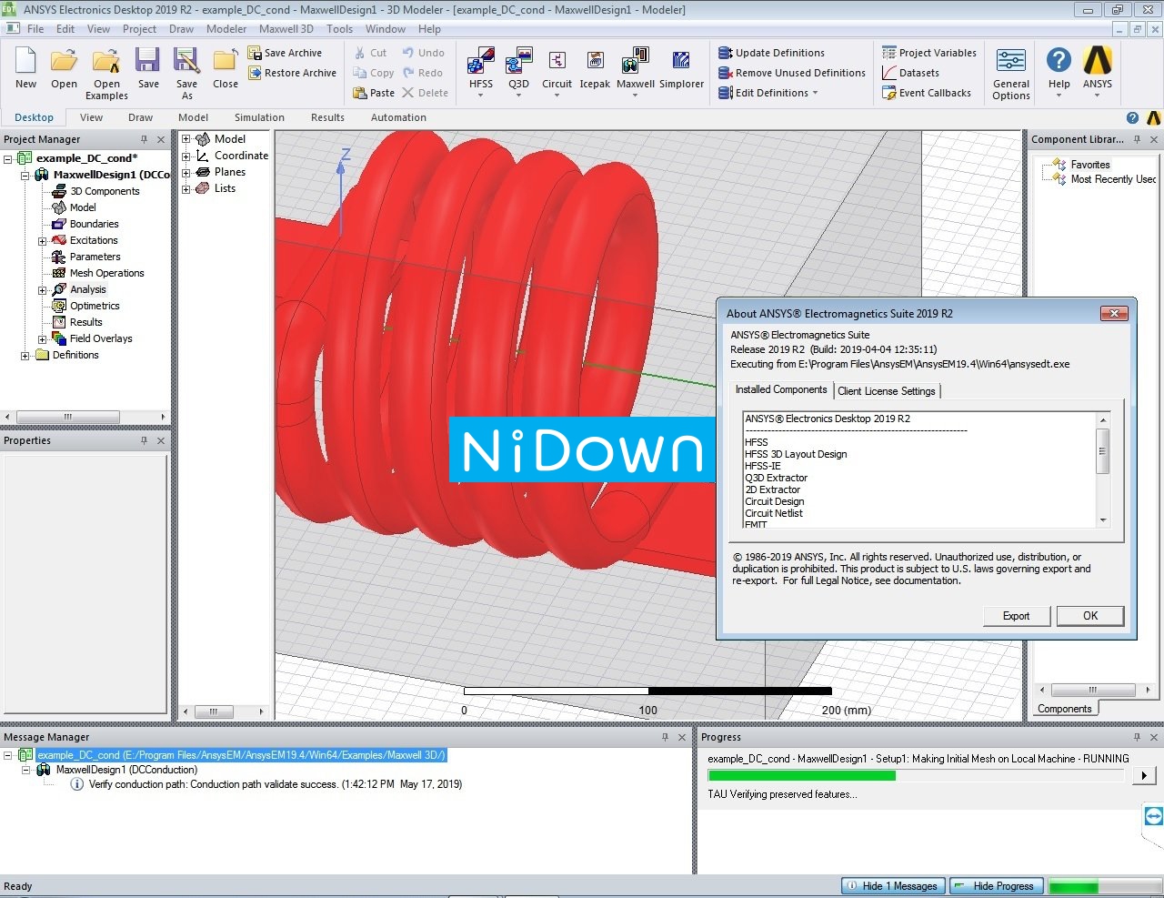 ANSYS Electronics Suite 2019 R2 x64-SSQ 破解版下载 crack - Nidown